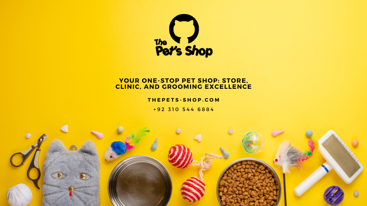 One-Stop Pet Shop: Quality Products, Expert Care, and Grooming.